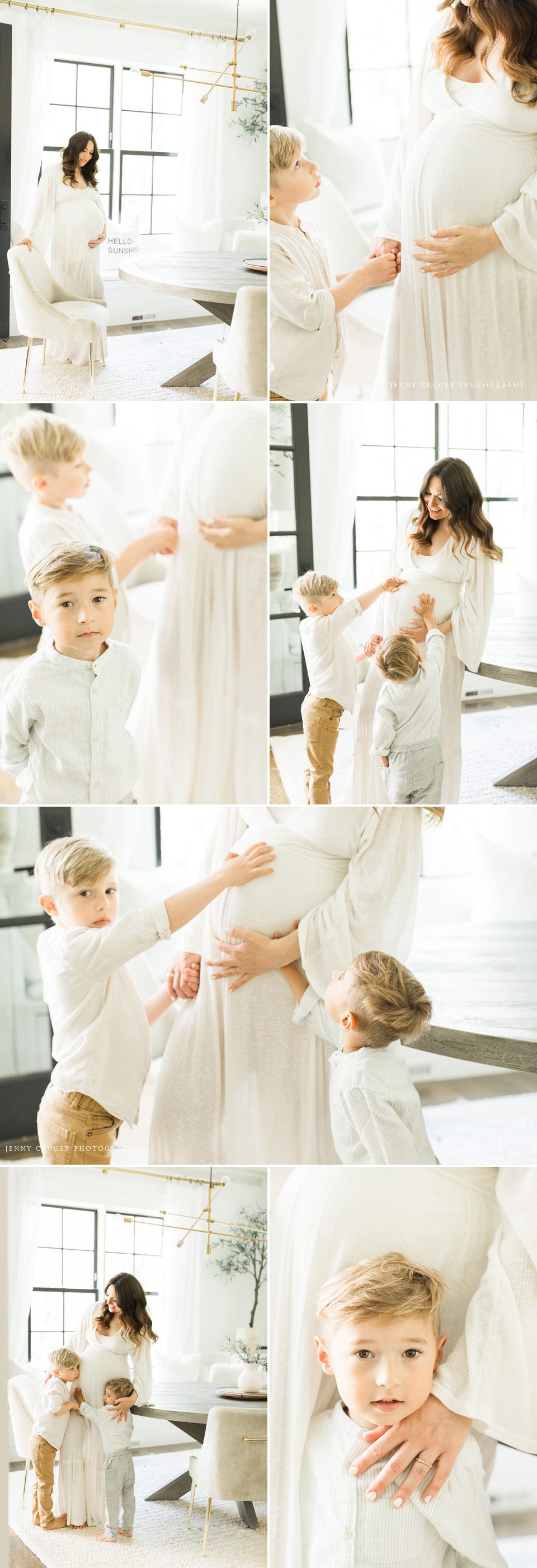 Nashville maternity photographer | Kristen's in home maternity session