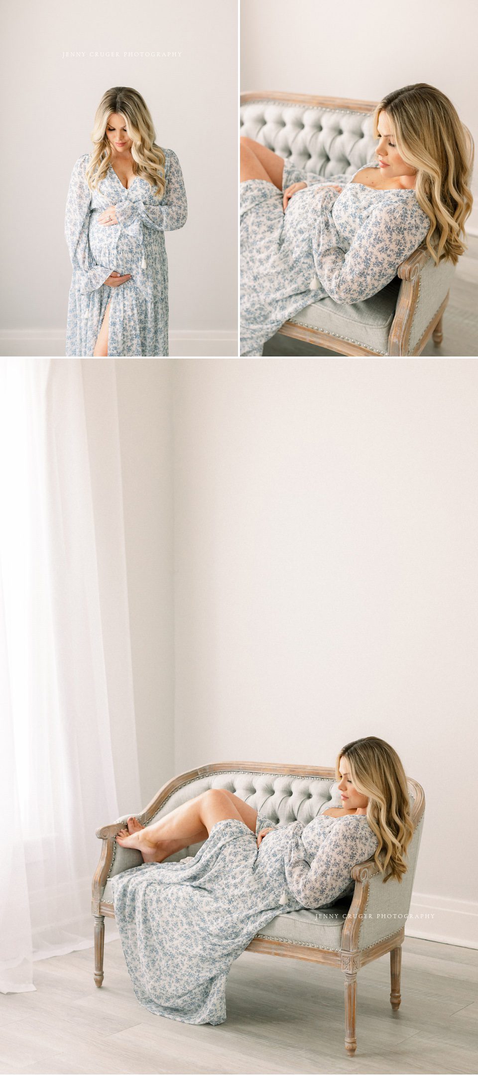 Nashville studio maternity photography | Mallory's Glimpse